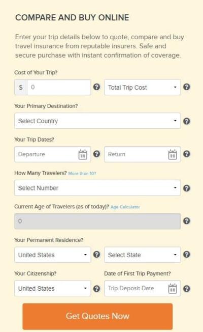 Travel Insurance - Brit on the Move™