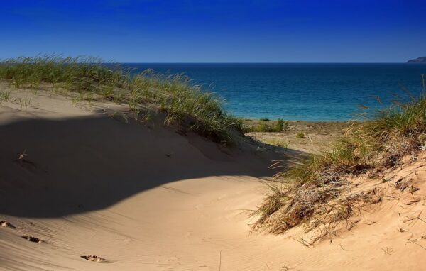 Riding the Sand Dunes in Michigan