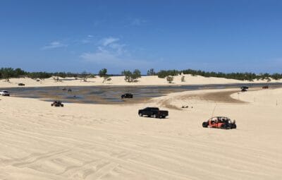Riding the Sand Dunes in Michigan