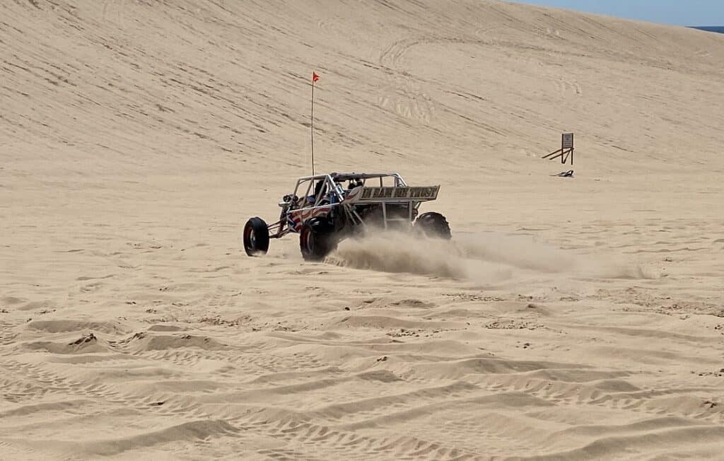 Riding the Sand Dunes in Michigan