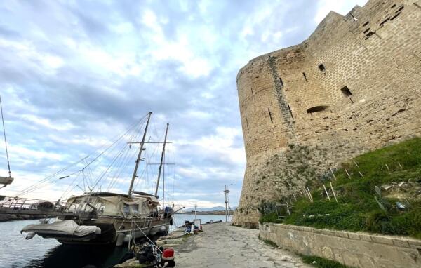 Cyprus Border Crossing Between North and South Cyprus