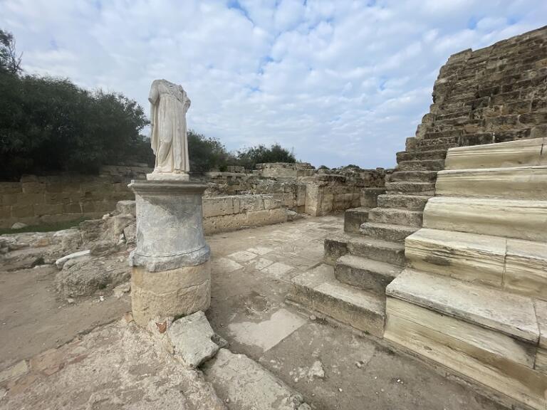 Salamis in Cyprus - The Ancient City Of Ruins In Famagusta