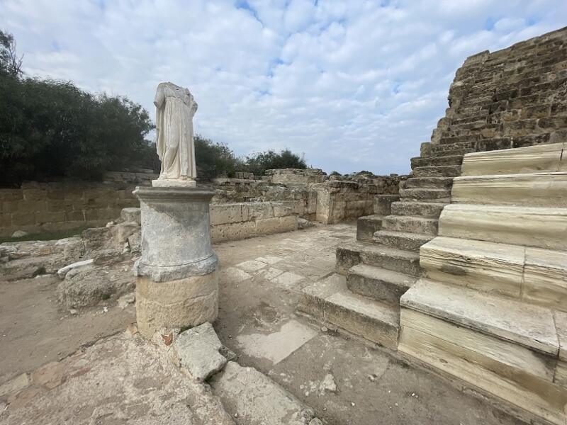 Salamis in Cyprus - The Ancient City Of Ruins In Famagusta