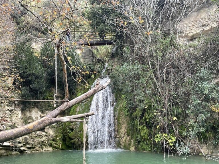 Adonis Baths Waterfall In Cyprus - Brit On The Move™