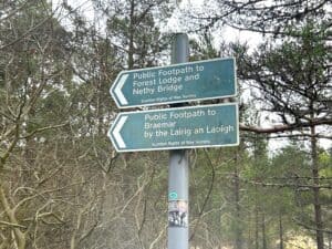 Scotlands Green Loch "An Lochan Uaine" In Glenmore Forest Near Aviemore